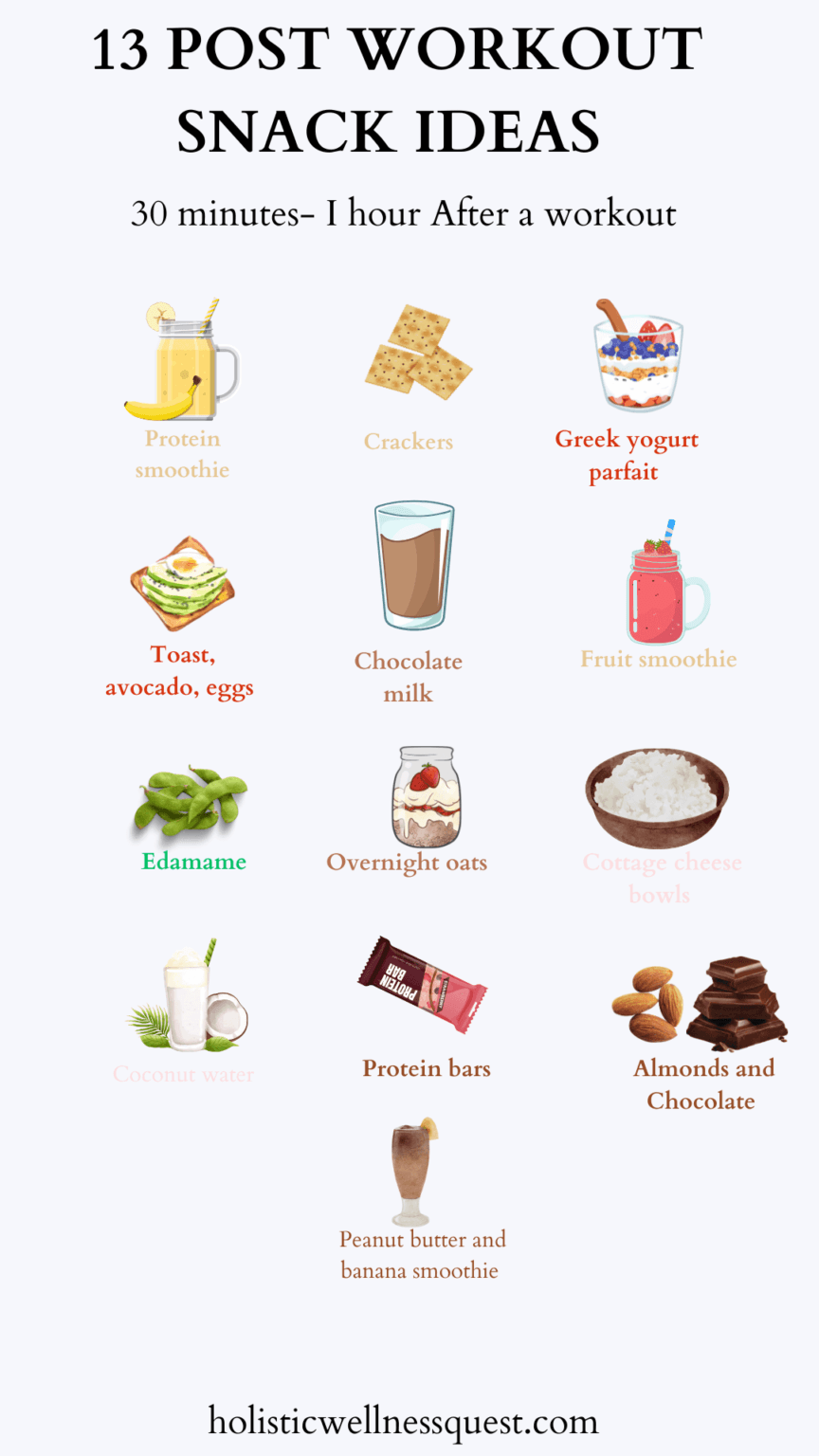 26 Pre and Post-Workout Snacks Ideas To Optimize Your Workouts